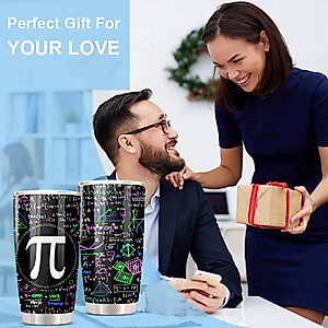 CHICKOR Math Teacher Gift - Male Teacher Appreciation Gifts - Funny Math Teacher Tumbler 20 Oz For Men - Math Mug - Unique Gifts Ideas For New Teachers, Women, Math Lovers, Assistant From Student