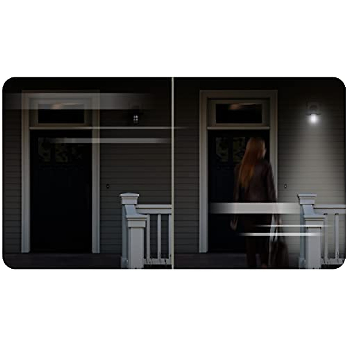 GE Lighting LED+ Outdoor Security Flood Light Bulb with Motion Sensor, Warm White, Dusk to Dawn Setting, Medium Base, 90 Watt Replacement, 1 Count (Pack of 1)