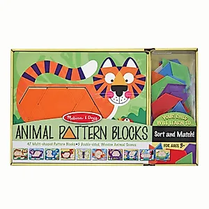 Melissa & Doug Animal Pattern Blocks
