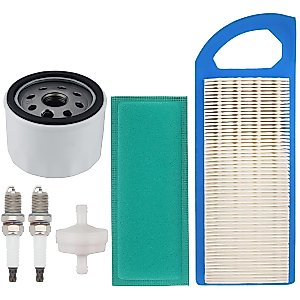 HIPA 697153 698083 Air Filter for Briggs and Stratton 795115 794422 697014 GY20573 Craftsman LT1000 Air Filter for Intek 15.5 and 17-17.5HP Tractor Engines