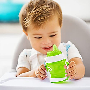 Munchkin® Gentle™ Transition Sippy Trainer Cup, 4 Ounce, Green