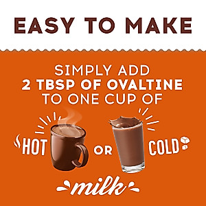 NESTLE OVALTINE Milk Flavoring Chocolate Malt (Pack of 6)