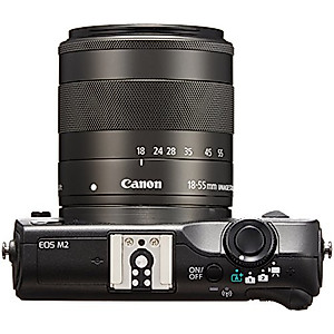 Canon mirrorless SLR EOS M2 STM lens kit EOSM2 L1855STMK-BK