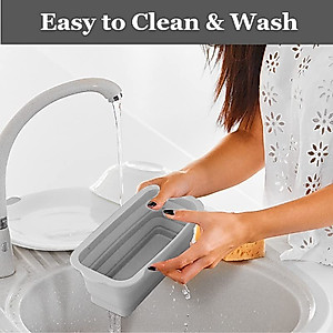 Damorr Replacement for Blackstone Grease Cup Liners & Blackstone Drip Pan Liners, for Blackstone Grease Catcher & Black Stone Grease Trays |Blackstone Griddle Accessories - Gray