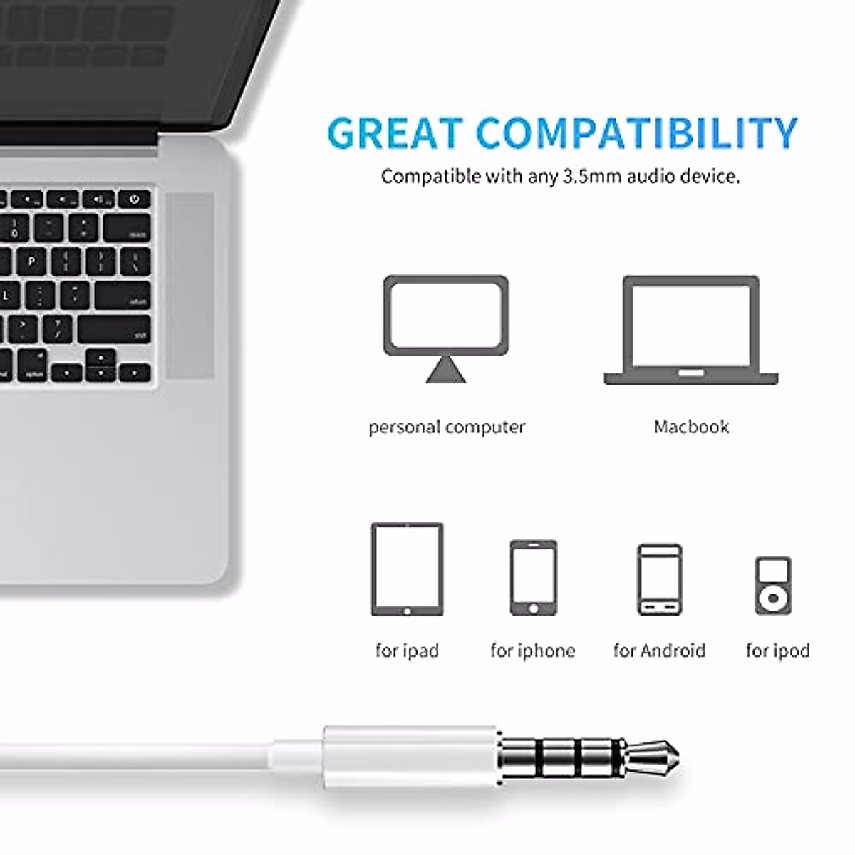 SHDKJXH 4 Pack of 3.5mm Jack Wired Earbuds for Computer、Laptop、iPhone、iPad and Android Phones wtih Microphone and Cord in School 、 Office and Home