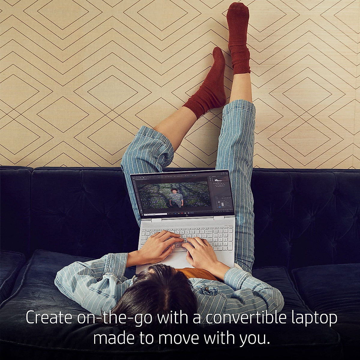 HP Newest Envy x360 2-in-1 15.6" FHD Touchscreen Business Laptop, Intel Core i5-1135G7(Beats i7-1065G7), 32GB 3200MHz RAM, 2TB NVMe SSD, Fingerprint, Webcam, Backlit KB, Win 10 H, GM Accessories