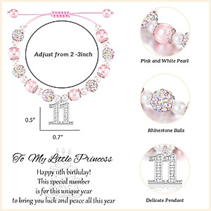 LAVEIR 11 Year Old Girl Gift Ideas, Niece Daughter Granddaughter Gifts for 11 Year Old Girls Birthday Bracelet Gift Idea Stuff from Aunt Mom Grandma