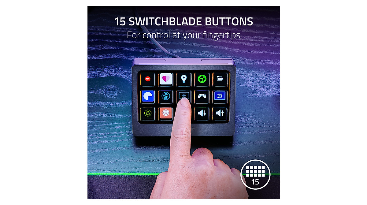 Razer Stream Controller X - Ultimate Streaming Keypad