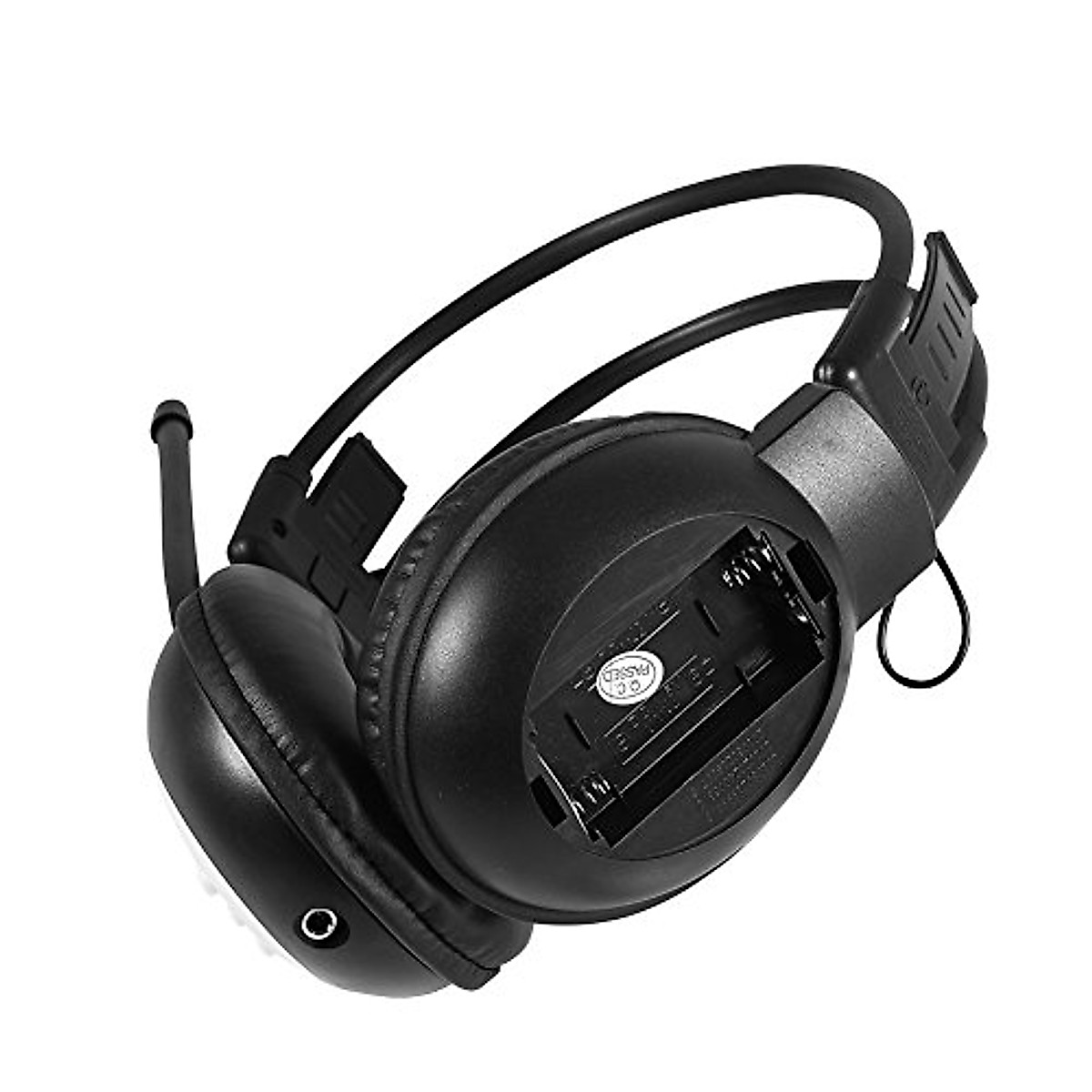 Over Ear Foldable Wireless / Wired Headphone with LCD Display, FM Radio, 10 Radio Stations, Noise Cancelling HiFi Headset