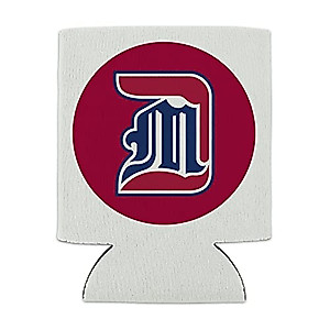 University of Detroit Mercy Primary Logo Can Cooler - Drink Sleeve Hugger Collapsible Insulator - Beverage Insulated Holder