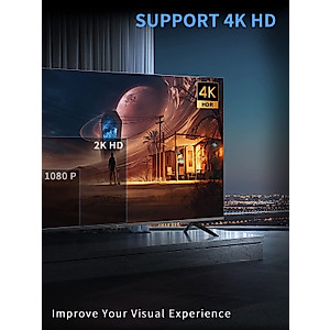 OUVISLITE Mini PC, Mini PC Stick 8GB RAM 128G ROM Atom X5-Z8350 Mini Computer Stick Win 10 Pro PC Stick 4K HDMI 2.4G / 5G WiFi Bluetooth 4.2 Auto Power On Business Office Home Theater