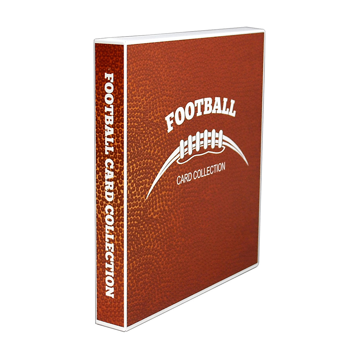 UniKeep Football Themed Trading Card Collection Binder with Trading Card Pages. (Football, Metal Rings)
