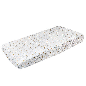 Copper Pearl Premium Knit Changing Pad Cover Soft, Stylish, and Universal Fit for All Standard Diaper Changing Pads, Trendy Design Changing Pad Covers, Arlo
