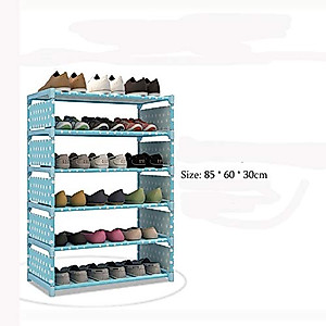 TAZSJG Simple Shoe Cabinets DIY Multi-layer Assembly of Shoe Rack Modern Simple Entrance Shoe Storage Shelf Shoe Organizer