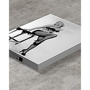 Marilyn Monroe Canvas Marilyn Monroe Bombshell Print Ready to Hang Canvas Beautiful Wall Decor 8" x 12"