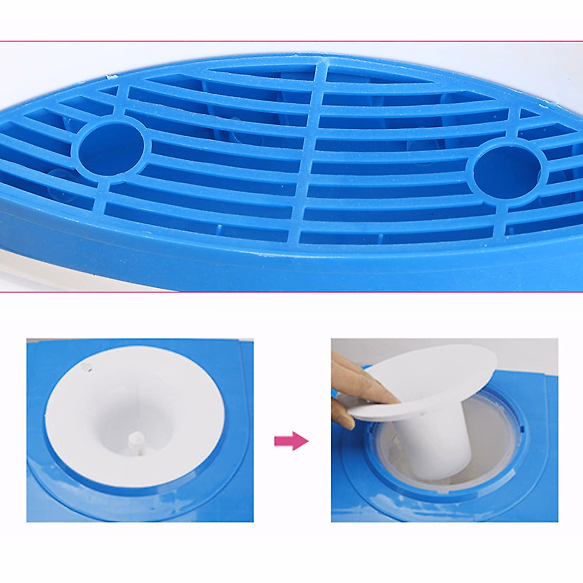 5 Gallon Top Loading Water Dispenser 304 Food Grade Liner Countertop Drinking Machine Desktop Electric Hot Cold Water Dispenser for Home Office