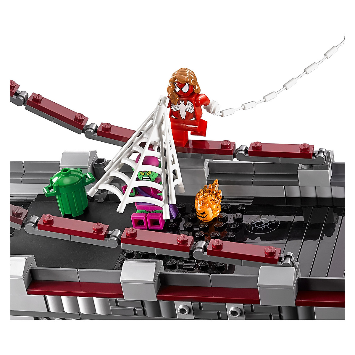 LEGO Marvel Super Heroes Spider-Man: Web Warriors Ultimate Bridge 76057 Spiderman Toy