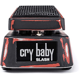 Briskdrop Dunlop SC95 Slash Cry Baby Classic Wah Pedal Bundle with 2 Instrument Cables and Dunlop ECB003 Power Supply, Blue (SC95redbundle)
