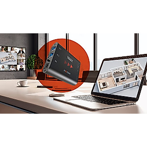 Toggle by INOGENI, Video Conference USB switcher (BYOD/BYOM), Plug and Go, Up to 3 Devices, Professional Device