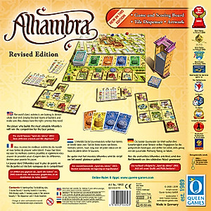 Queen Games Alhambra: Revised Edition Board Game