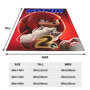 Annkoifu 40"X50" 3D Printing Throw Blanket Cartoon Personalized Print Blanket Cozy Soft Blanket Provide Warm