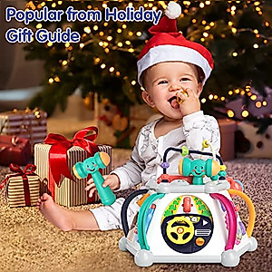 Toys for 1 Year Old Boy Birthday Gift, 15-in-1 Activity Cube Toys for 1 + Year Old Boy Baby Toys 6 to 12 Months One Year Old Boy Birthday Gift 1 Year Old Infant Toys 6 Month Old Baby Toys 12-18 Months