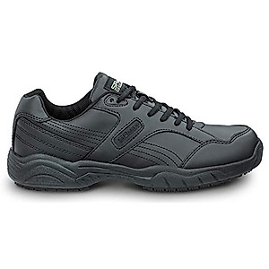 SR Max Dover, Women's, Black, Athletic Style Soft Toe Slip Resistant Work Shoe (9.5 M)