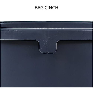 Genuine Joe GJO11581 Heavy-Duty Trash Container, 44 gal Capacity, 24" Height x 31.5" Width x 24" Depth, Gray