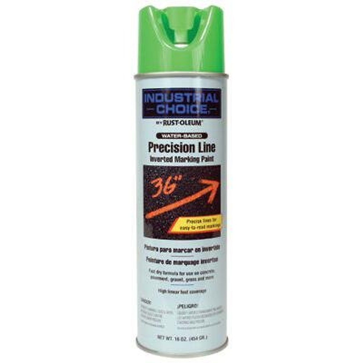 Marking Spray Paint Fluoresecent Green 17 Oz (Pack Of 12)
