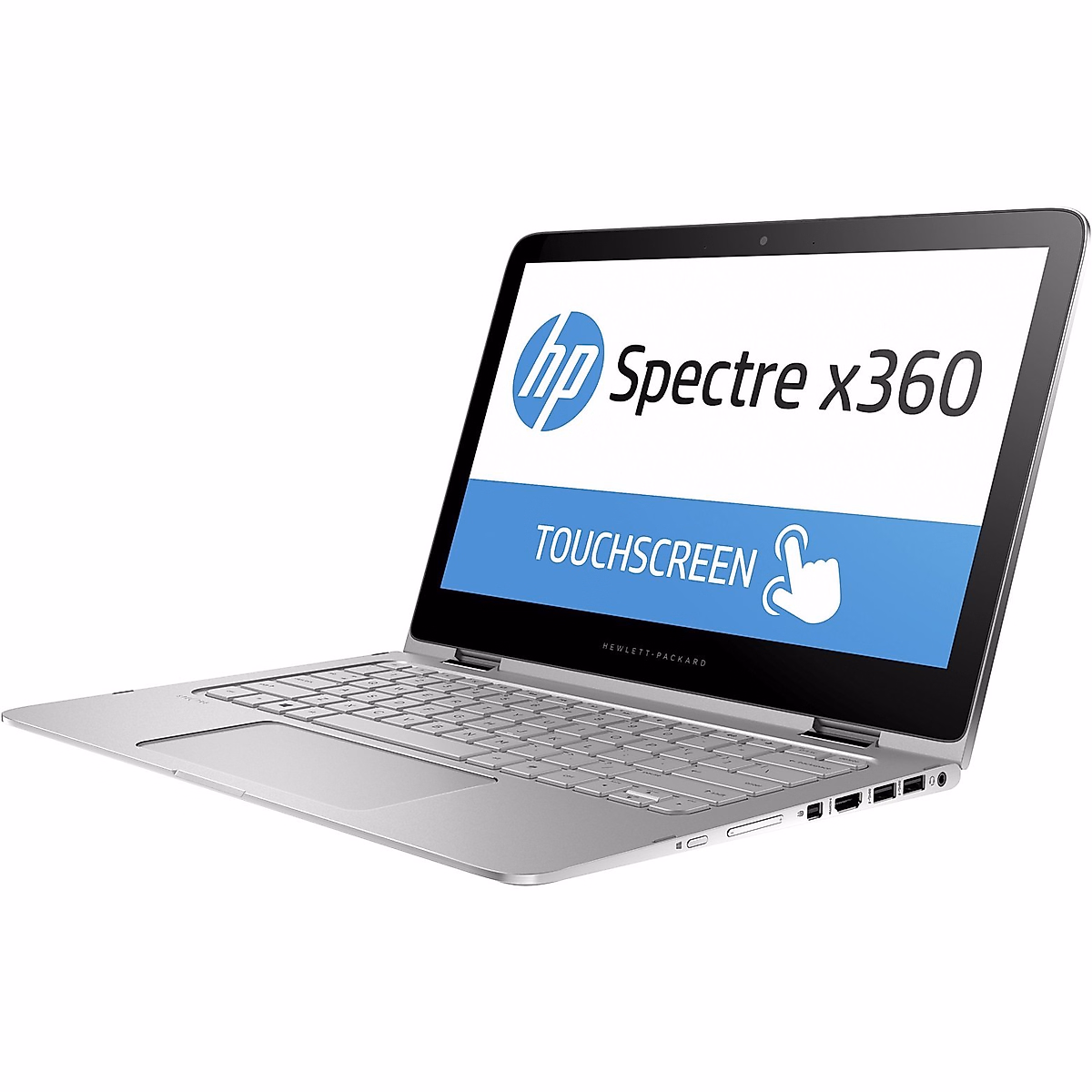HP - Spectre x360 2-in-1 13.3" Touch-Screen Laptop - Intel Core i7 - 8GB Memory - 256GB Solid State Drive - Natural Silver/Black