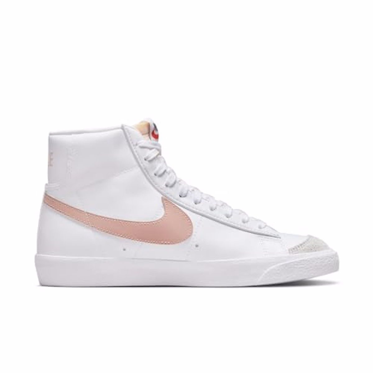 Nike Women Gymnastics Shoes Flat, White Pink Oxford Bl, 7