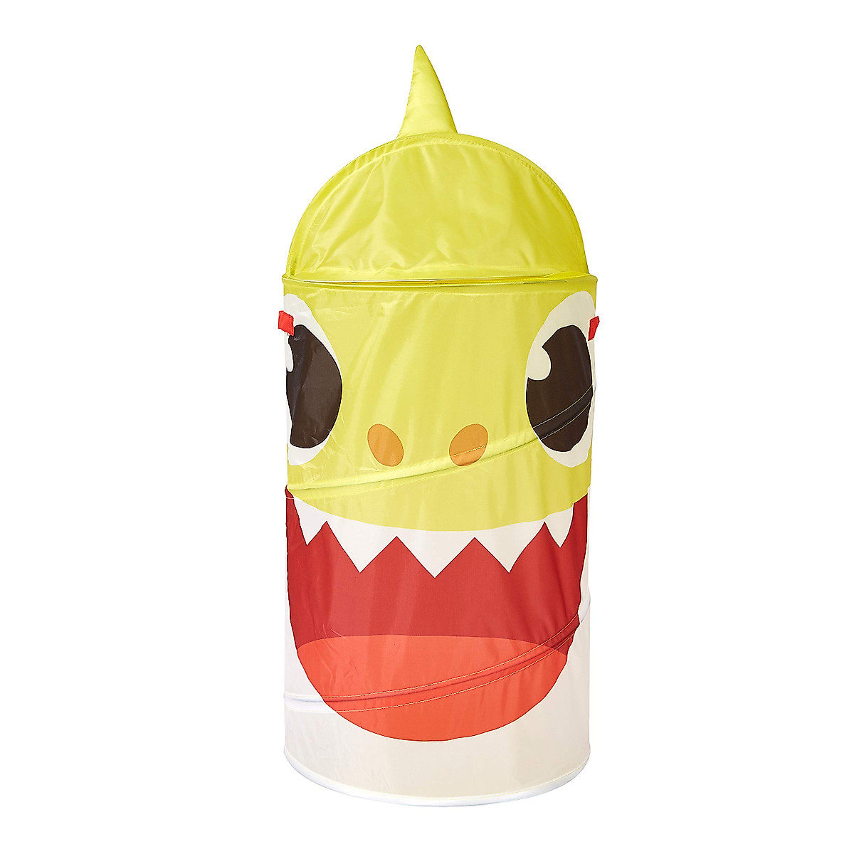 Idea Nuova Baby Shark Kids Pop Up Figural Laundry and Storage Hamper with Dome Lid