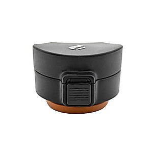 BurnOut Temperature Regulating 16 oz. Smart Mug - New Pop Top Lid (Black)