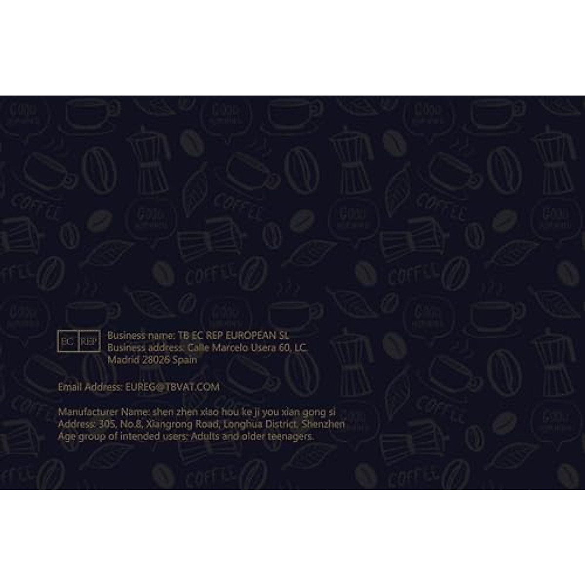 homEdge Premium Espresso Cups and Saucers Set with Espresso Spoons - 2.5 oz, Set of 4, Black