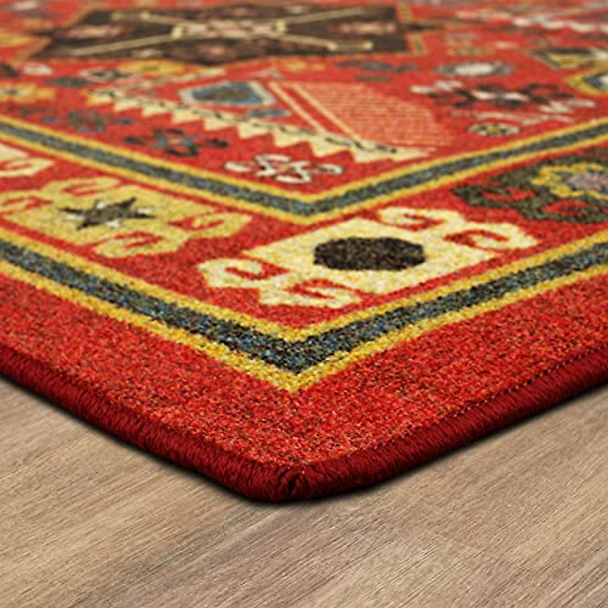 Mohawk Home Makara Red Southwestern (2' X 3') Scatter Rug