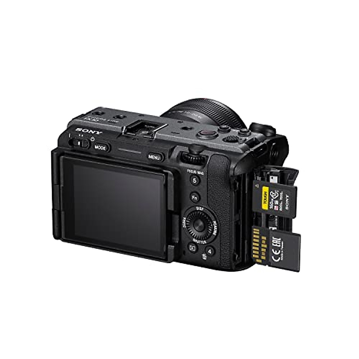 Sony Cinema Line FX30 Super 35 Camera with XLR Handle Unit (Renewed), Grey