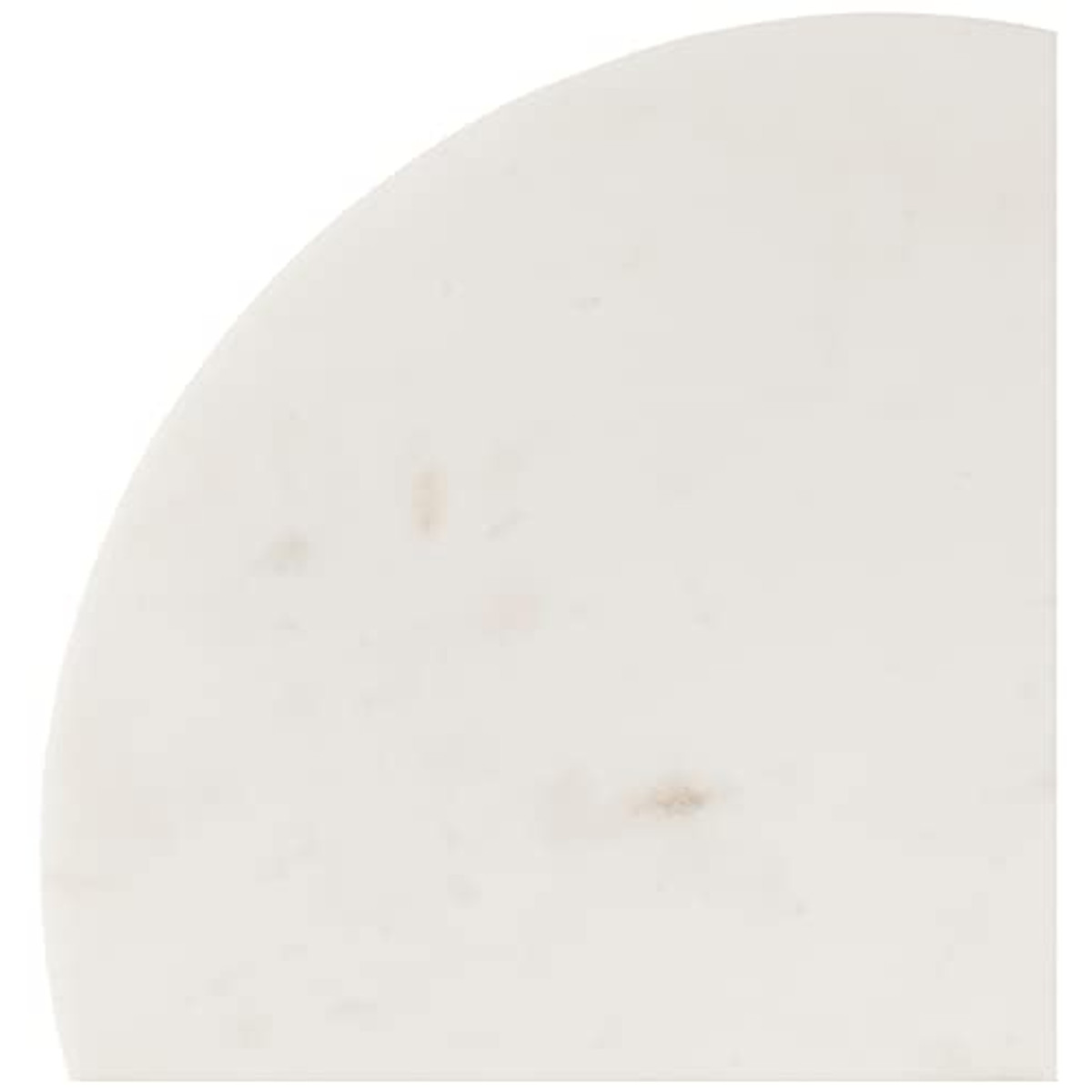 Deco 79 Mango Wood Cake Stand with Wood Base, 10" x 10" x 5", White