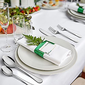 30 Pieces Silverware Set for 6, Stainless Steel Flatware Sets Includes Spoons Forks Knives, Utensils Cutlery Set Service for 6, Mirror Polished, Dishwasher Safe