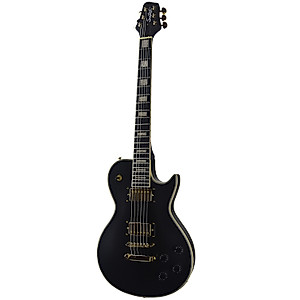 Sawtooth 6 String Solid-Body Electric Guitar, Right Handed, Satin Black, (ST-H70C-STNBK)