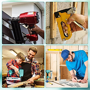 23 Gauge Pin Nails Headless Pins Nails 7 Sizes Assorted Galvanized Brad Nails 2/5 Inch to 1 Inch, Pin Nails for Molding Cabinetry Building Assembly, 3500 Pieces (Stainless Steel)