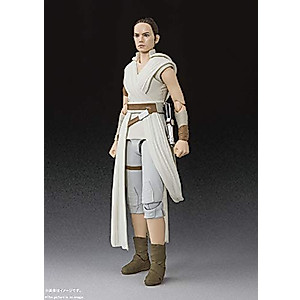 S.H. Figuarts Star Wars Rey & D-O (Star Wars: The Rise of Skywalker) Approx. 5.7 inches (145 mm), PVC & ABS, Pre-Painted Action Figure