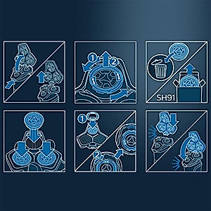 Philips Replacement Shaver Head for Series 9000 & Prestige S9000 Precision Blades