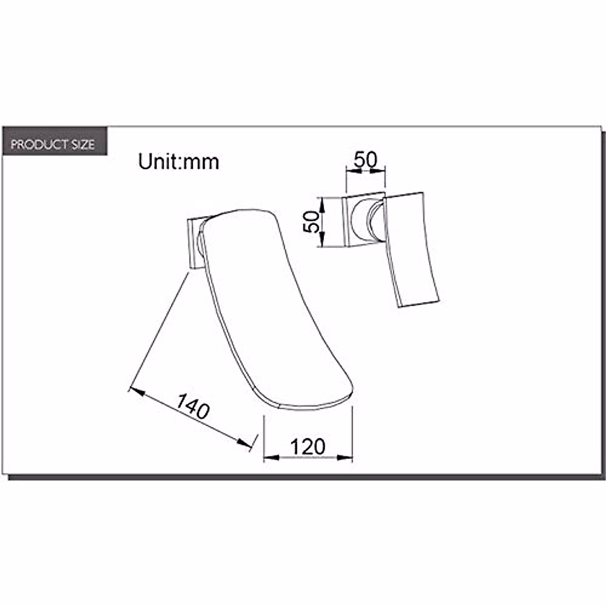 ShiSyan Y-LKUN Basin Sink Mixer Tap for Lavatory Modern Chrome Waterfall Hot and Cold Water Ceramic 2 Holes Double Handle Bathroom Vanity Sink Faucet