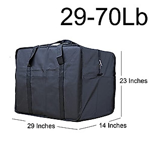 29 Inches Square Travel Duffle Bag Bolsa Maleta de Lona 70 Lb Cap Luggage Tote