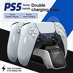 Kouzin Suitable for PS5 Fast Charge Charging Base Gamepad Charger Base