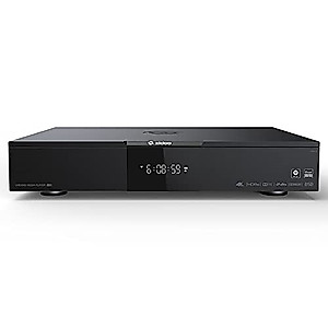 zidoo UHD3000 4K Media Player, Smart HDR Android TV Box | Internal DAC and Xmos | MQA Hardware decoding | Dual HDMI Output Ports | Dual Power Supply | USB DAC in and XLR Output