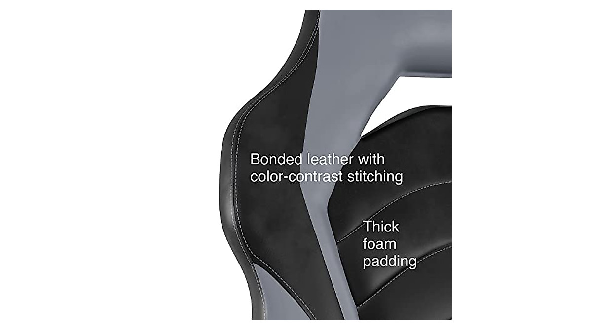 STAPLES Gaming Chair Black & Grey | Ergonomic & Stylish Seat