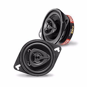 BOSS Audio Systems CH5530B Chaos Series 5.25 Inch Car Door Speakers - 225 Watts Max (per Pair), Coaxial, 3 Way, Full Range, 4 Ohms, Sold in Pairs, Bocinas para Carro