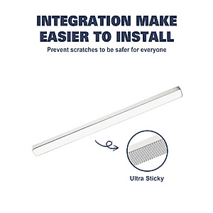 Bronypro 16 Inch Magnetic Knife Holder for Wall, Stainless Steel Knife Magnetic Strip for Refrigerator Mounted Bar, Magnetic Knife Rack for Kitchen Utensil Holder & Tool Holder