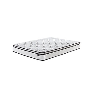 Signature Design by Ashley Full Size Bonnell 10 Inch Firm Pillowtop Hybrid Mattress with Cooling Gel Memory Foam